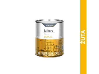 ZVEZDA nitro emajl za drvo i metal 0.75l žuta