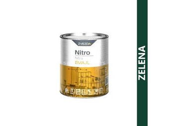 ZVEZDA nitro emajl za drvo i metal 0.75l zelena