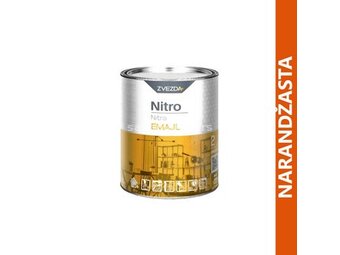 ZVEZDA nitro emajl za drvo i metal 0.75l orange