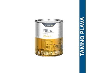 ZVEZDA nitro emajl za drvo i metal 0.75l plava