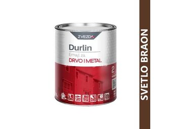 DURLIN emajl za drvo i metal 0.75l svetlo braon