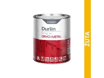 DURLIN emajl za drvo i metal 0.75l žuta