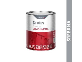 DURLIN emajl za drvo i metal 0.75l srebrna