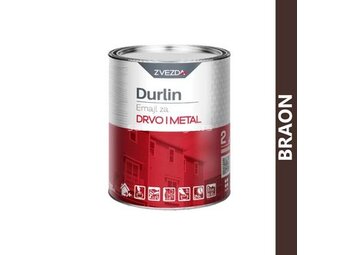 DURLIN emajl za drvo i metal 0.75l braon