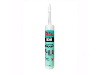 AKFIX 1100E univerzalni silikon 280ml braon