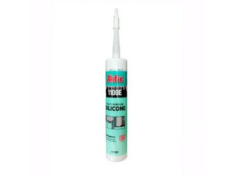 AKFIX 1100E univerzalni silikon 280ml crni