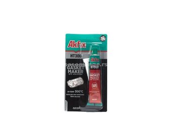 AKFIX HT300 silikon za visoke temperature 50 ml crna