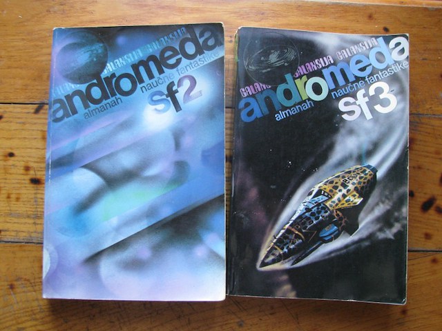 ANDROMEDA ALAMANH NAUČNE FANTASTIKE SF 2, SF 3