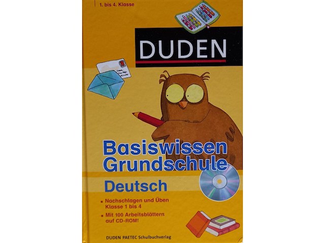 DUDEN BASISWISSEN GRUNDSCHULE DEUTSCH 1. BIS 4. KL +CD