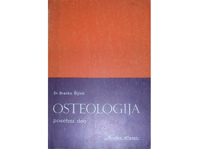 Osteologija - Dr.Branko Šljivić