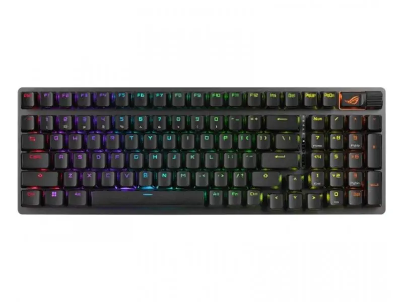 ASUS X901 STRIX SCOPE II 96 Tastatura, Gaming, Žično i bežično povezivanje, US, Crna