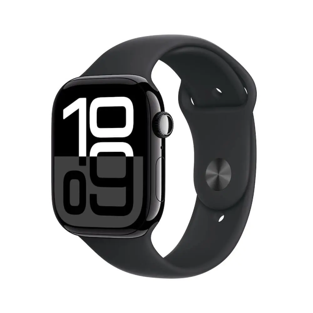 Apple Watch S10 GPS 46mm Jet Black Alu Case/Black Sport Band - M/L mwwq3qv/a