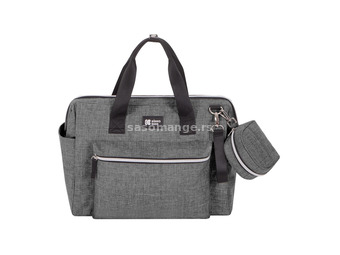 KikkaBoo Torba za mame Maxi Dark Grey (KKB21088)