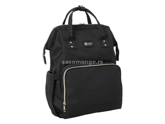 KikkaBoo Torba za mame Siena Black/Silver (KKB90034)