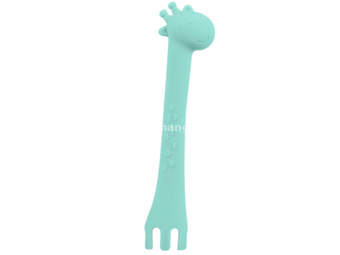 kikkaBoo Silikonska kašičica Giraffe Mint (KKB40081)