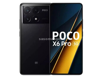 Xiaomi Poco X6 Pro 5G 6.67" OC/8GB/256GB/64MPx/5000mAh Black