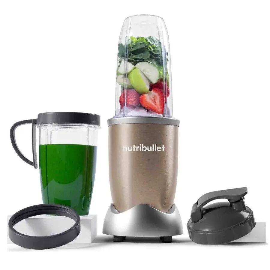 NUTRIBULLET Blender Pro 9pc NB907CP, 900W, 6 oštrica, Bronzani