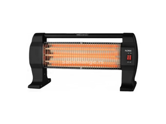 Zilan ZLN1084 BK Kvarcna grejalica sa 3 halogena grejača, 400W/800W/1200W