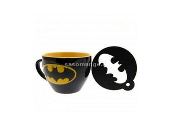 Šolja Za Kapućino Batman - Symbol - Mug And Stencil