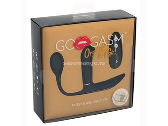 Gogasm Crni Vaginalni i Analni Vibrator