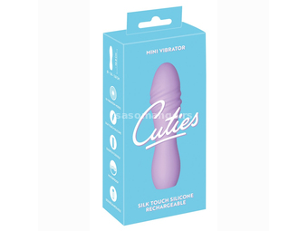 You2 Toys Cuties Ljubicasti Rebrasti Mini Vibrator