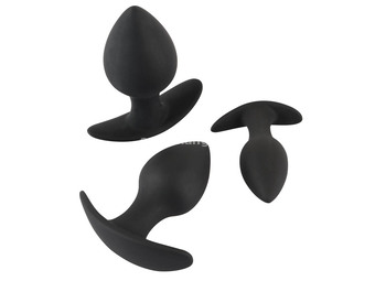 Black Velvets Anal Trainer Set - Silikonski čepovi