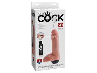 KING COCK 8 Squirting