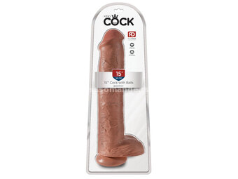 KING COCK 15" With Balls