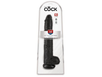 KING COCK 14" With Balls