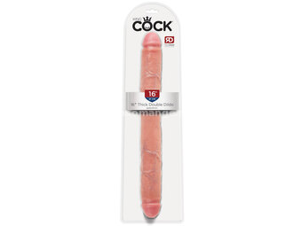 KING COCK 16" Thick Double Dildo