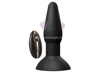 Black Velvets Thumping Rectum Butt Plug