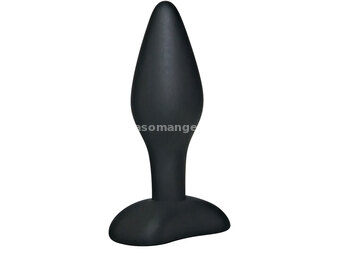 Black Velvet Butt Plug 9 cm