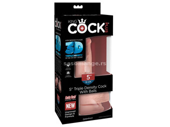 KING COCK 5 3D With Balls