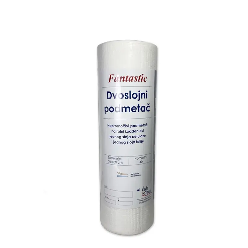 Fantastic Podmetač A40 plastificiran, 40 komada, Beli