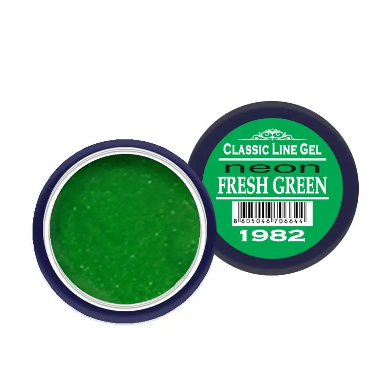 Classic Line Color Gel Neon Fresh Green, 5ml