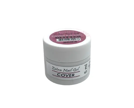 Extra Nail Cover gel za nokte Cross Brush no.6 Glitter 3004, 5ml