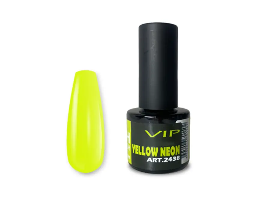 ENG RICH Gel lak VIP neon yellow by Vladimir Popov 2438