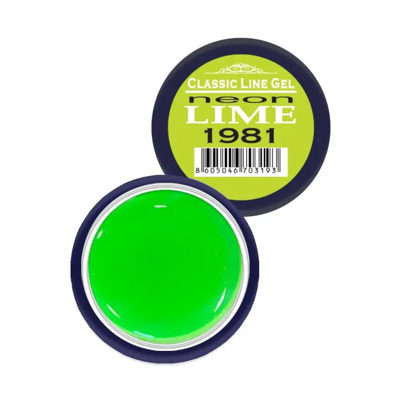 Classic Line Color Gel Neon Lime, 5ml