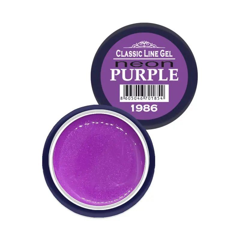 Classic Line Color Gel Neon Purple, 5ml