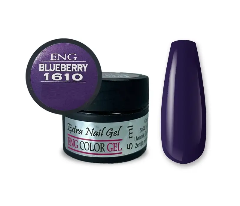 Extra Nail Gel za nokte Blueberry 1610, 5ml