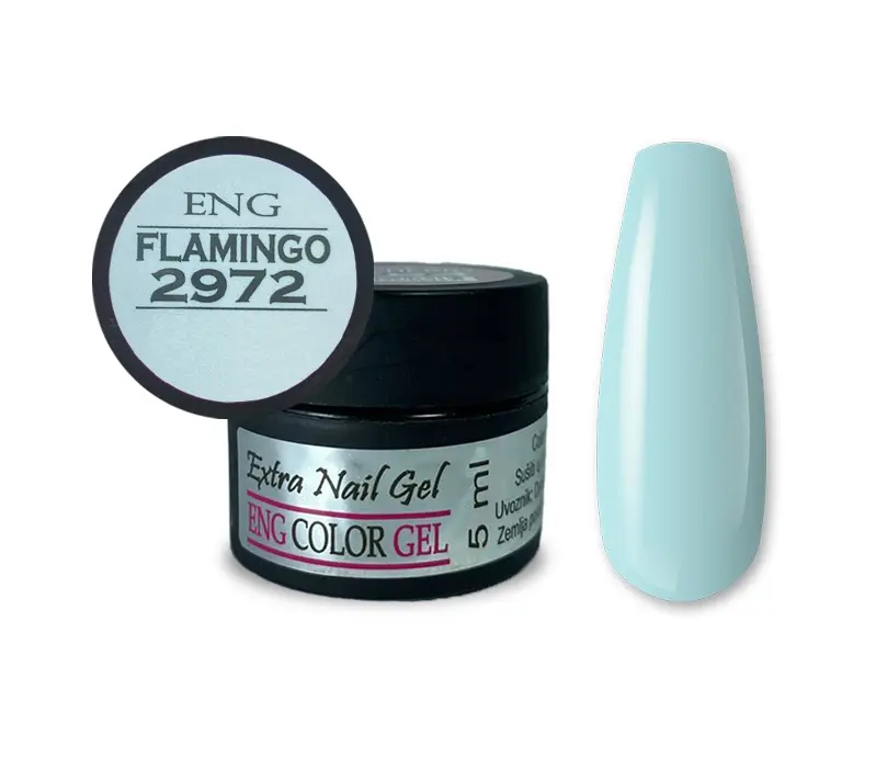 Extra Nail Gel za nokte Flamingo 2972, 5ml