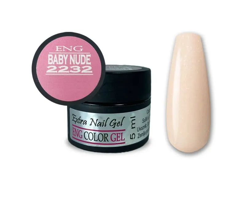 Extra Nail Gel za nokte Baby Nude 2232, 5ml