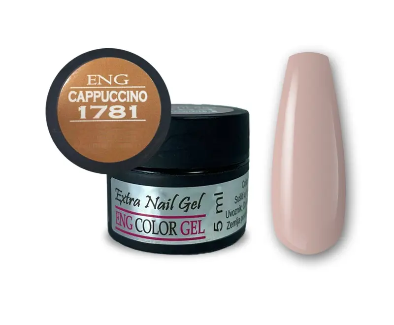 Extra Nail Gel za nokte Cappuccino 1781, 5ml