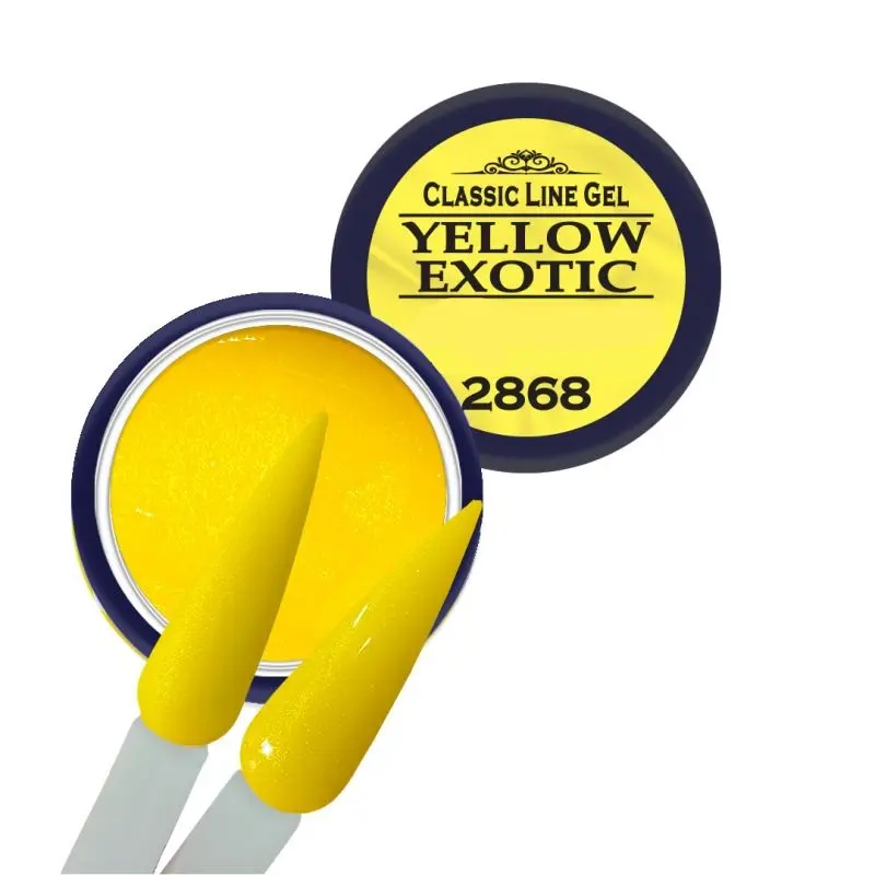 Classic Line Gel za nokte Yellow Exotic 2868