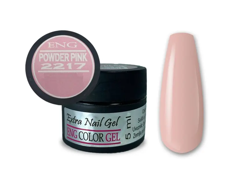 Extra Nail Gel za nokte Powder Pink 2217, 5ml