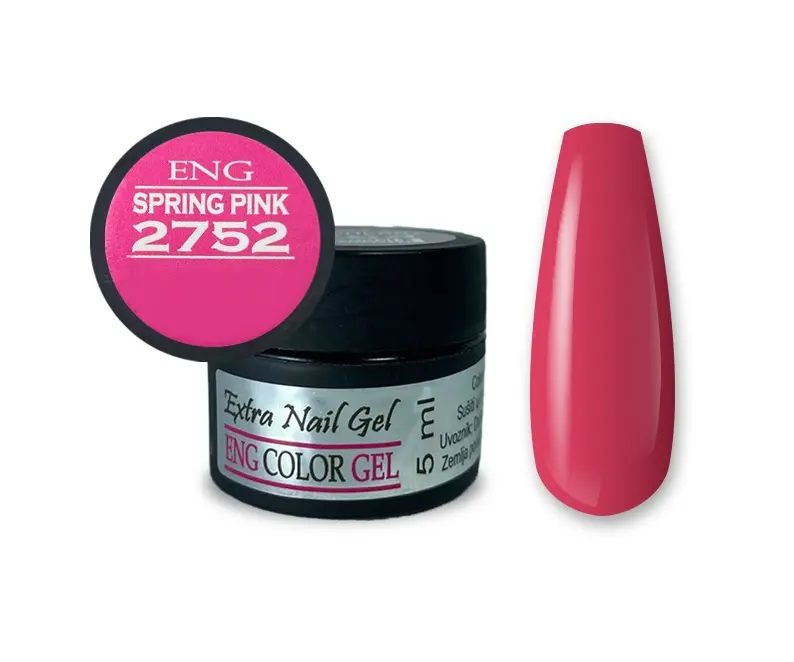 Extra Nail Gel za nokte Spring Pink 2752, 5ml