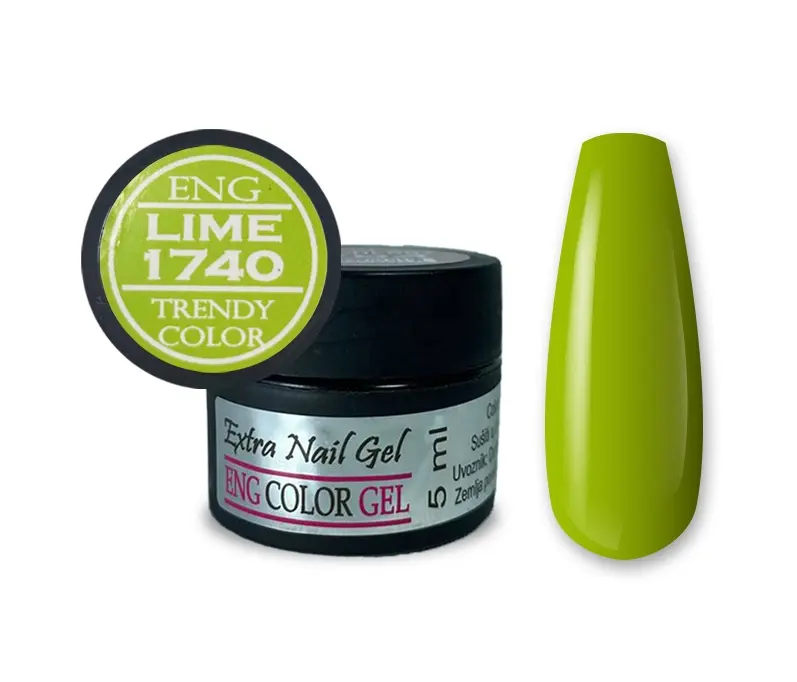 Extra Nail Gel za nokte Lime 1740, 5ml