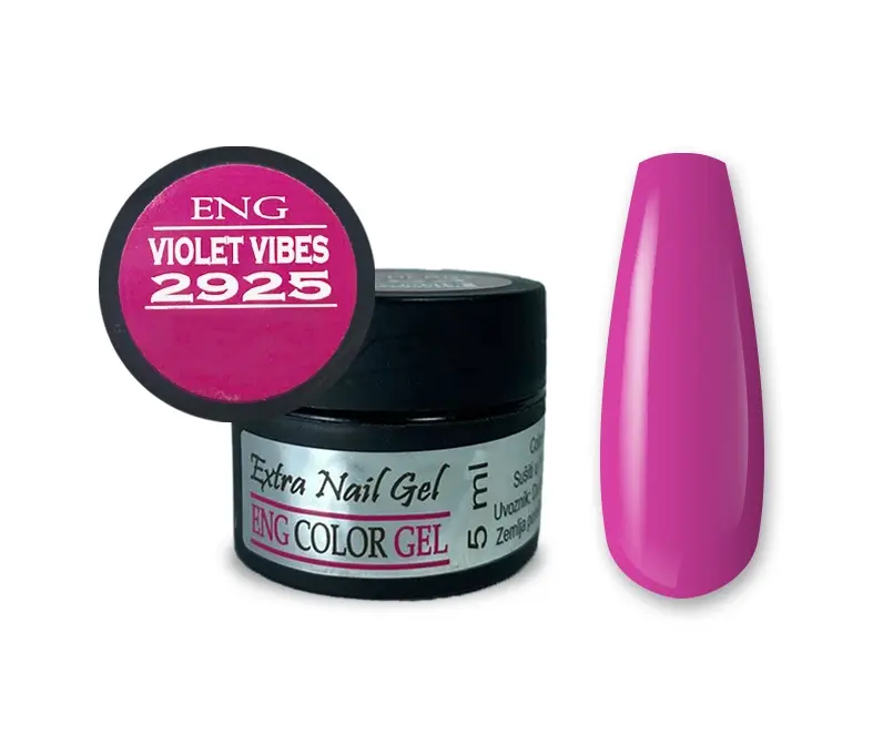 Extra Nail Gel za nokte Violet Vibes 2925, 5ml