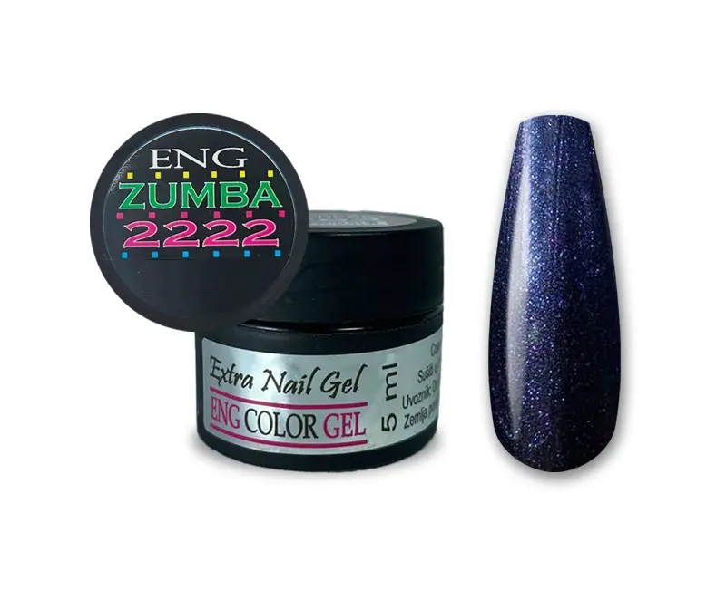 Extra Nail Gel za nokte Zumba 2222, 5ml