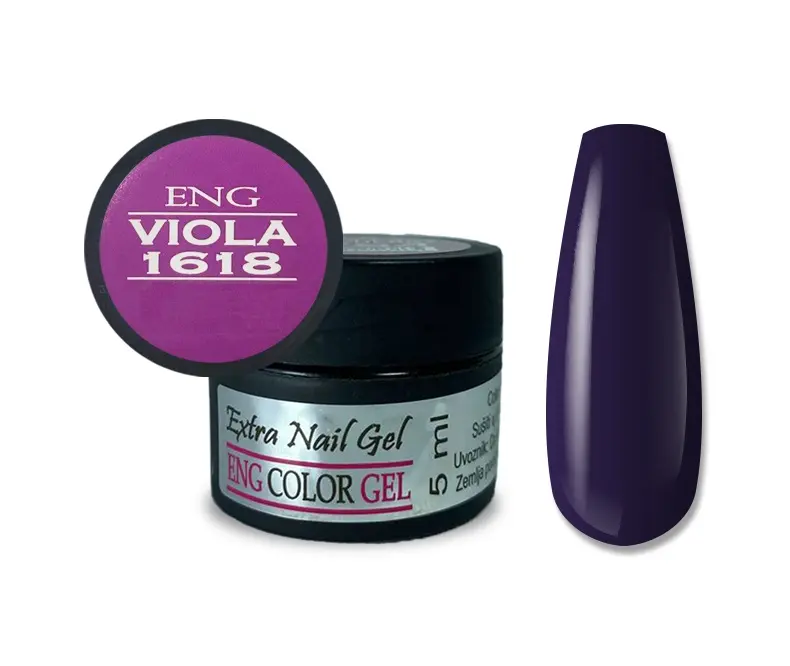 Extra Nail Gel za nokte Viola 1618, 5ml